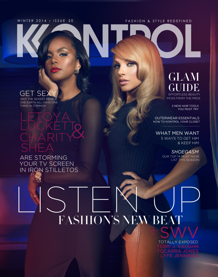 LeToya Luckett Covers Kontrol Magazine