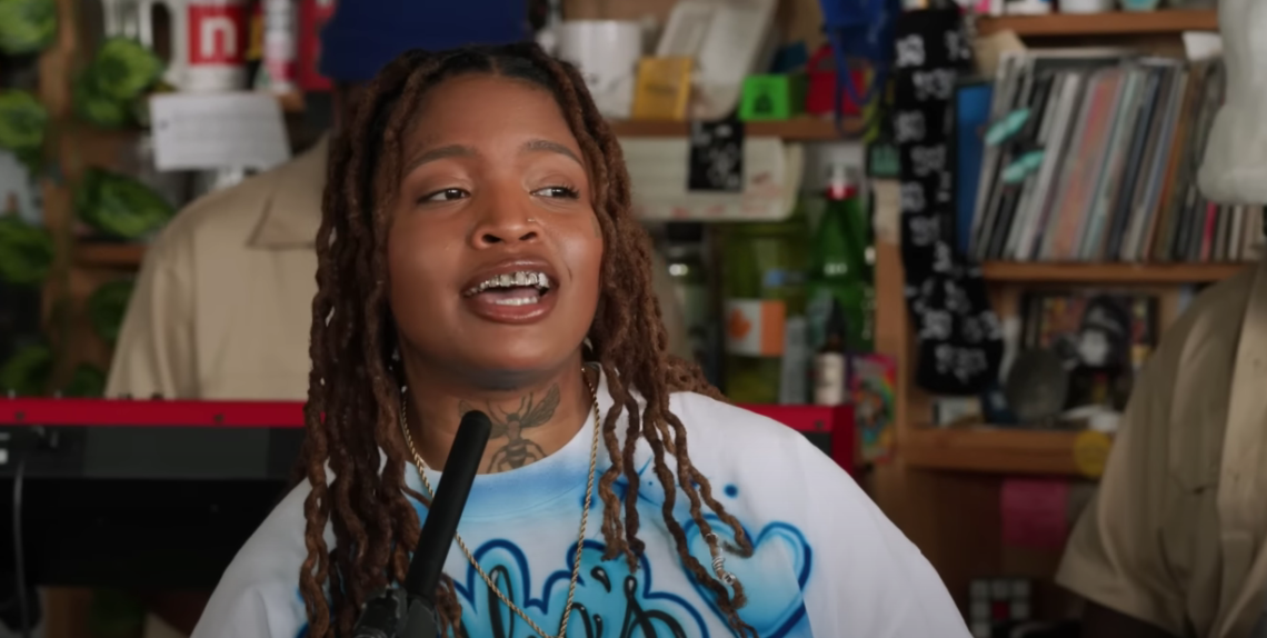 Ambré Performs for NPR’s Tiny Desk Concert Series