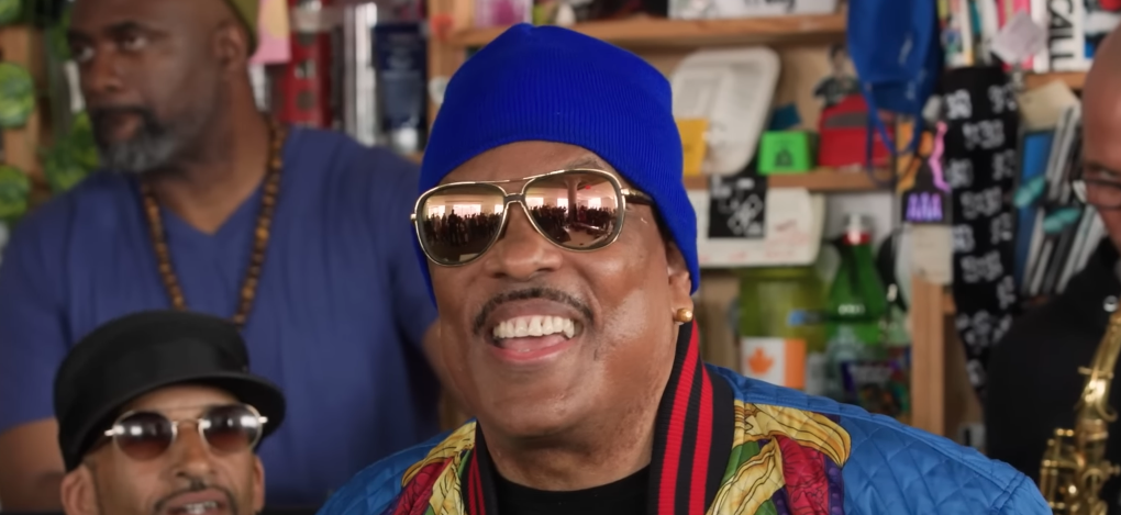 Charlie Wilson Performs for NPR's Tiny Desk Concert Series