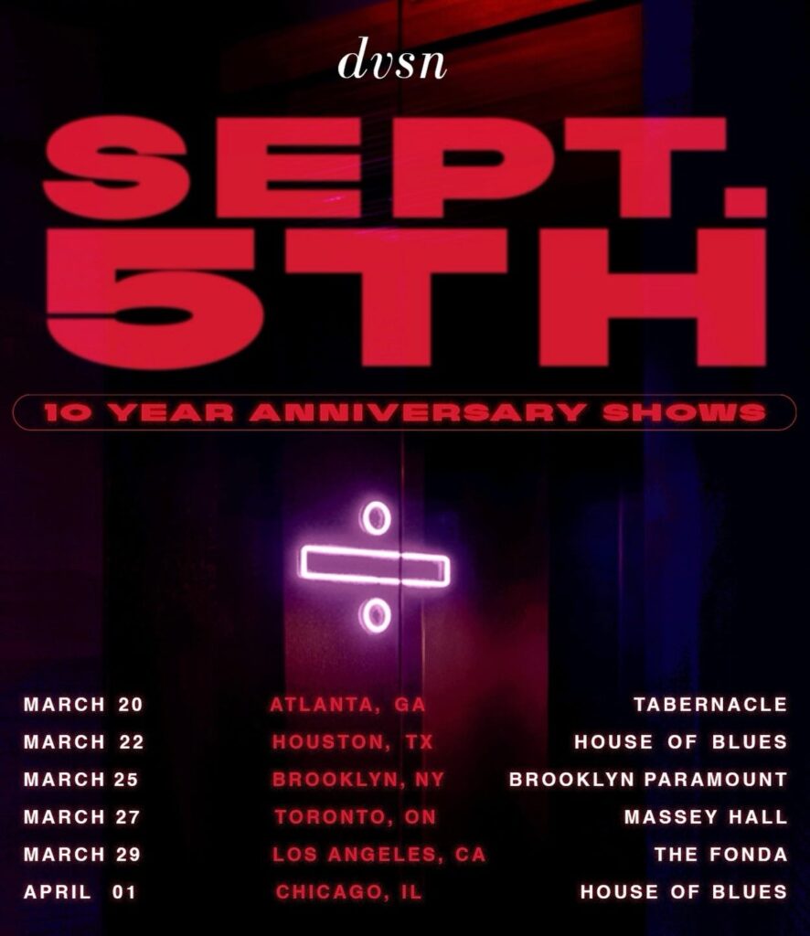 Dvsn Announces 'Sept 5th' Anniversary Shows: See the Dates