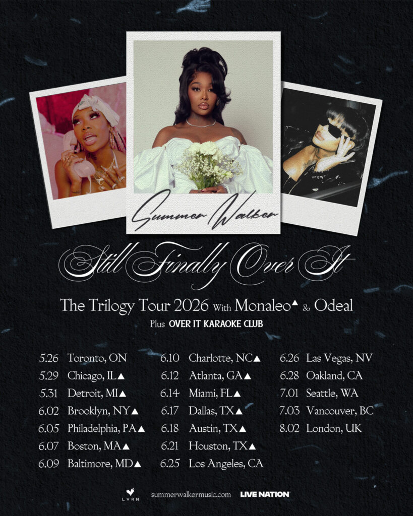 Summer Walker Announces 'Still Finally Over It Tour' Dates